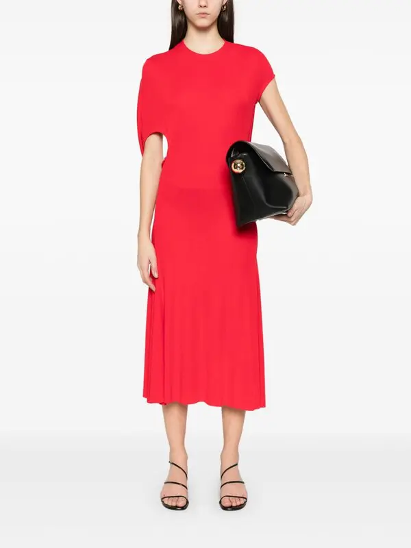 Jacquemus La Robe Salerno Midi Dress - Red