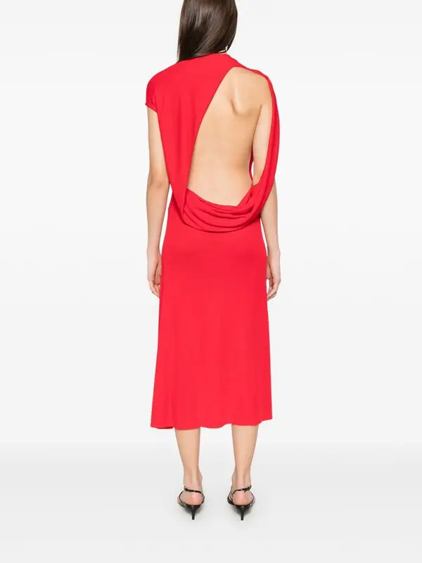 Jacquemus La Robe Salerno Midi Dress - Red
