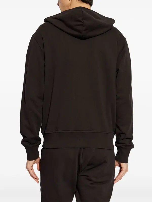 Versace Logo-embroidered Hoodie