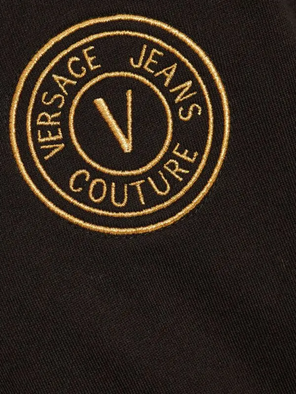 Versace Logo-embroidered Hoodie