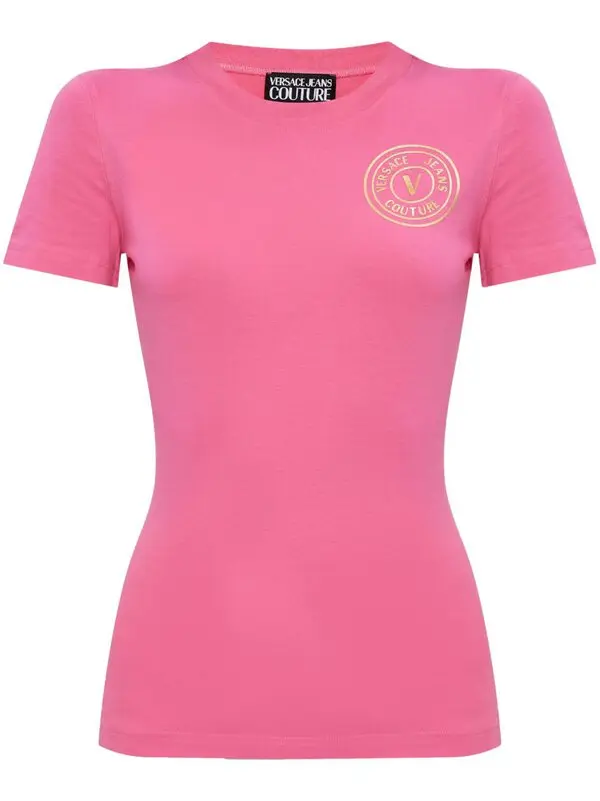 Versace V-emblem T-shirt - Pink