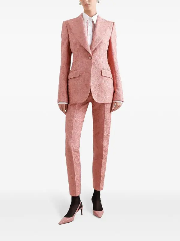 Dolce & Gabbana Floral-jacquard Blazer