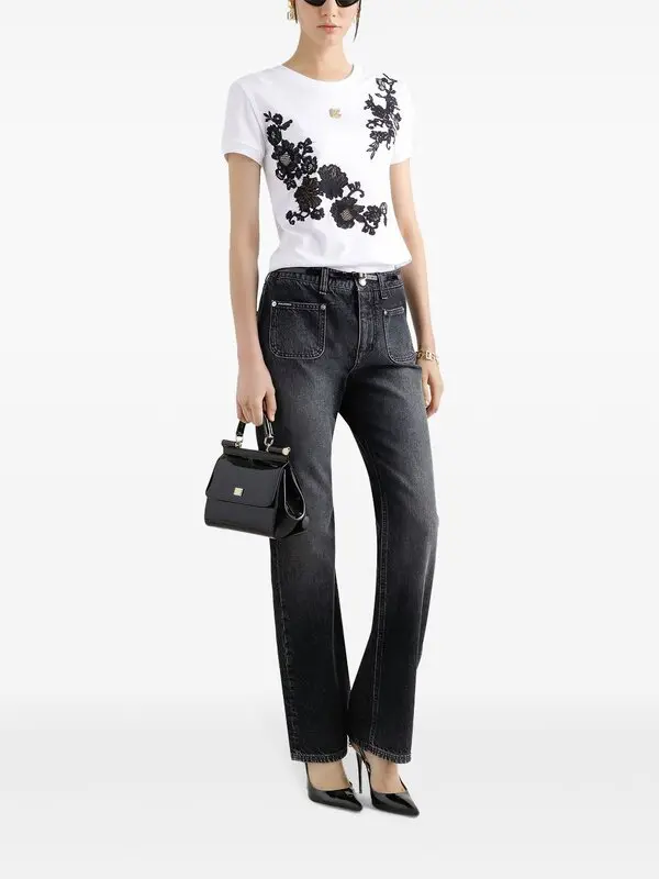 Dolce & Gabbana Dna Logo-plaque T-shirt