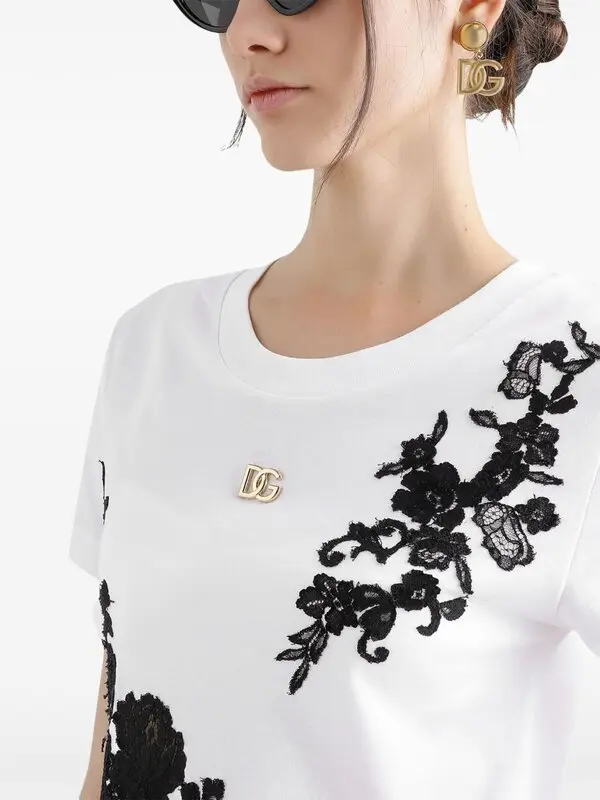 Dolce & Gabbana Dna Logo-plaque T-shirt