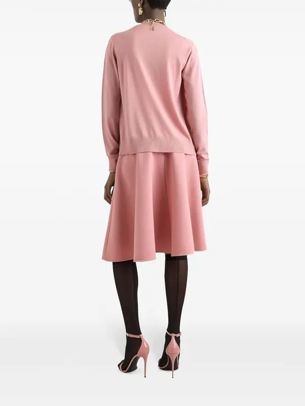 Dolce & Gabbana Dna A-line Skirt - Pink