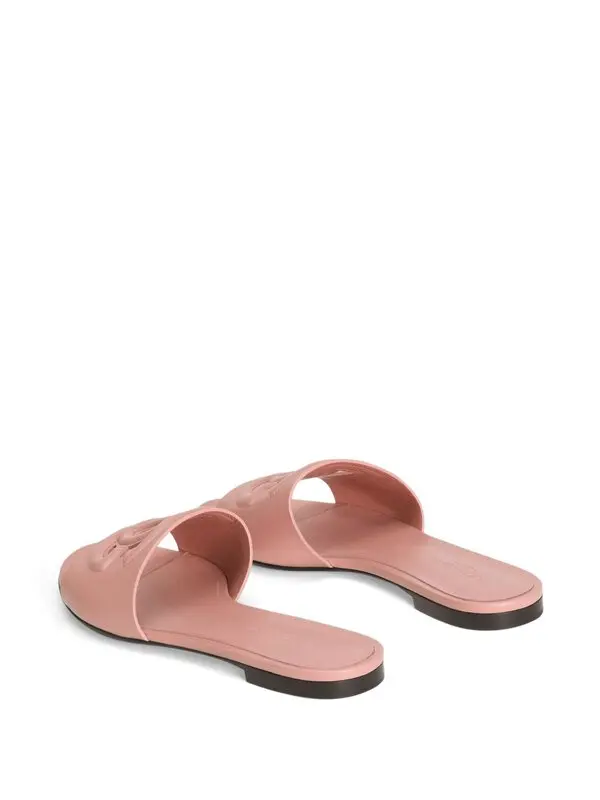 Dolce & Gabbana Logo Sandals - Pink