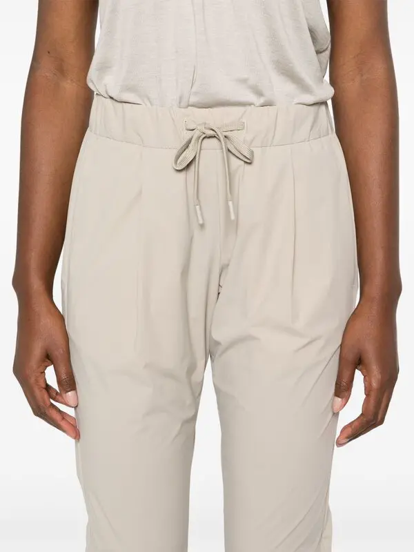 Herno Tapered Track Pants - Neutrals