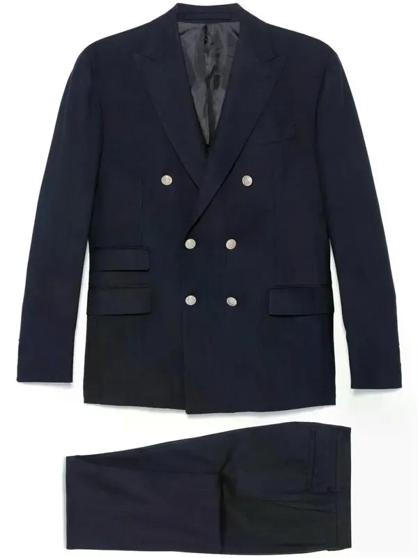 Eleventy Peak-lapels Suit