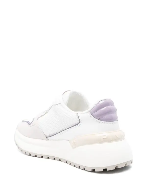 Pinko Love Birds-motif Sneakers - White