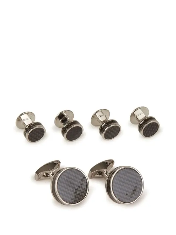 Tateossian Bullseye Cufflinks - Silver