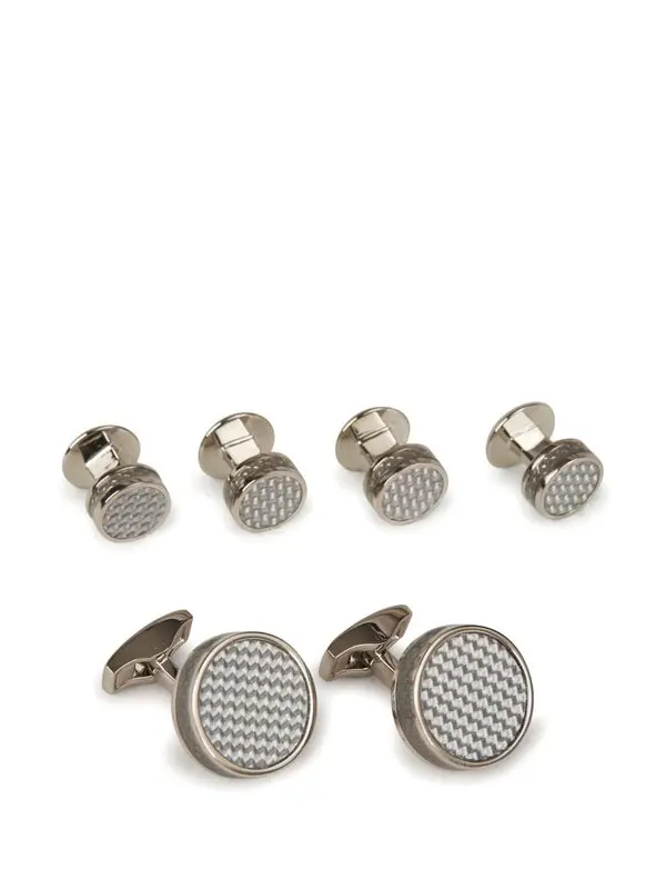 Tateossian Disc Cufflinks