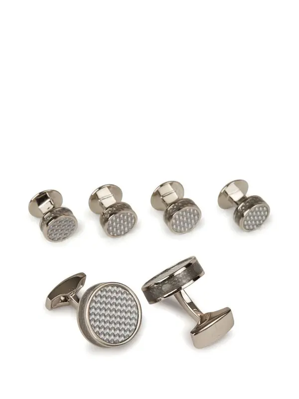 Tateossian Disc Cufflinks