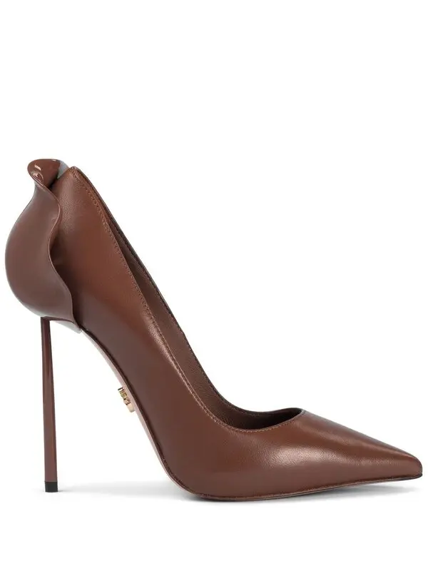 LE SILLA 120mm Petalo Pumps - Brown