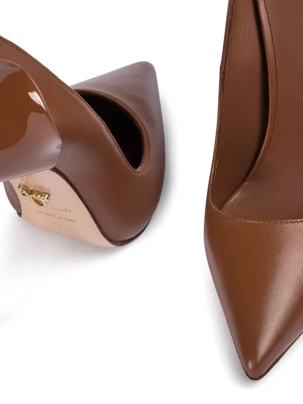 LE SILLA 120mm Petalo Pumps - Brown