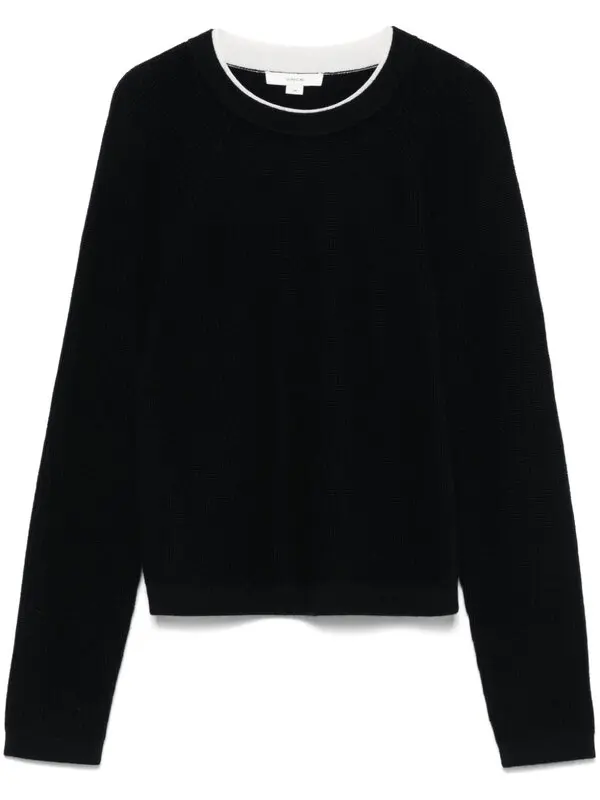 Vince Contrasting-trim Sweater