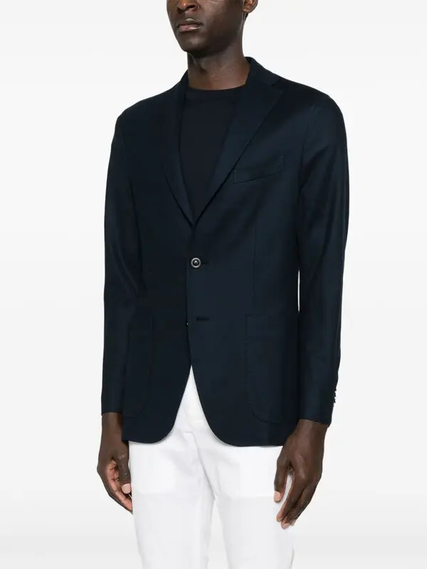 Boglioli Piqué-weave Blazer