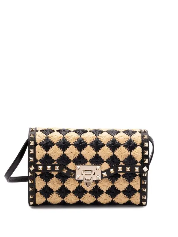 Valentino Garavani Rockstud Shoulder Bag - Black