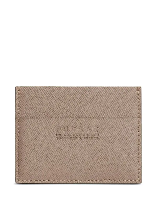 FURSAC Logo-embossed Card Holder - Neutrals