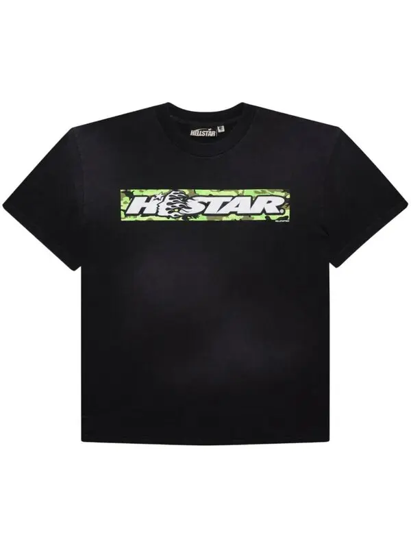 HELLSTAR Box Logo T-shirt - Black
