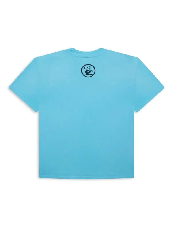 HELLSTAR Box Logo T-shirt - Blue
