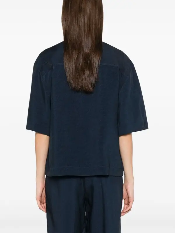 BOSS Band-collar Shirt