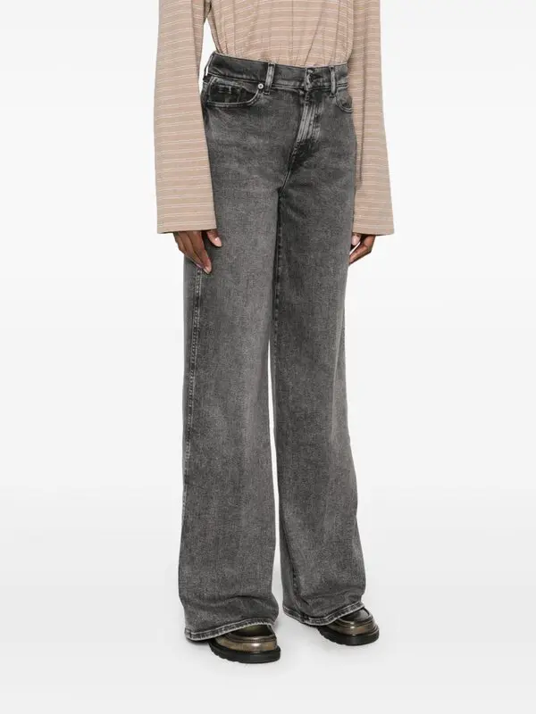 7 For All Mankind Lotta Wide Leg Jeans