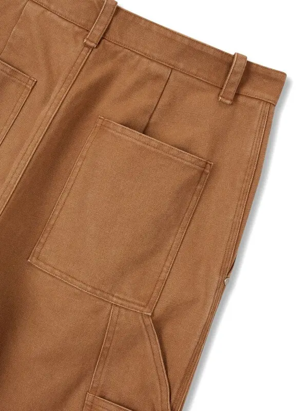 STUDIO TOMBOY Oversized Cotton Pants - Brown