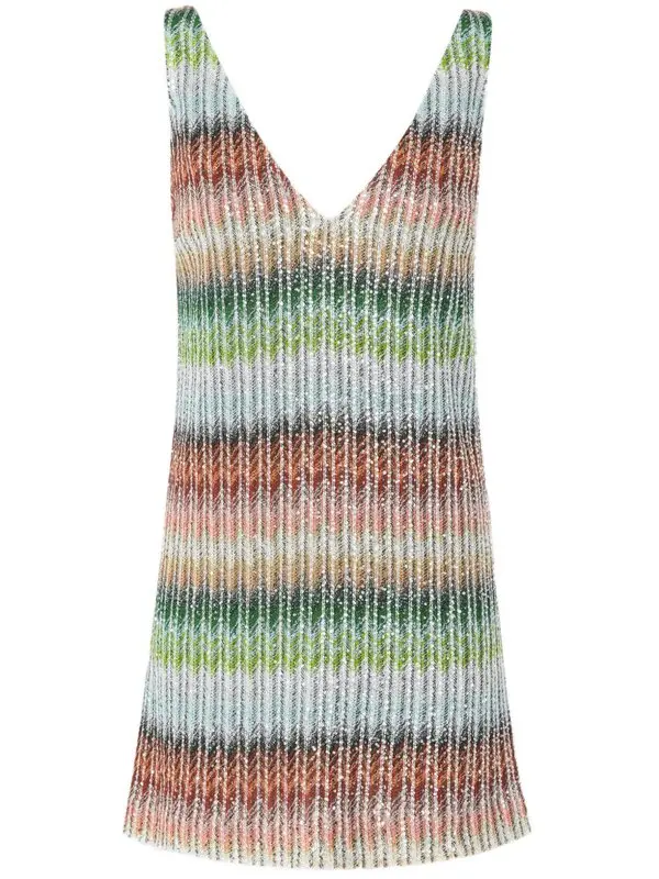Missoni Striped Mini Dress