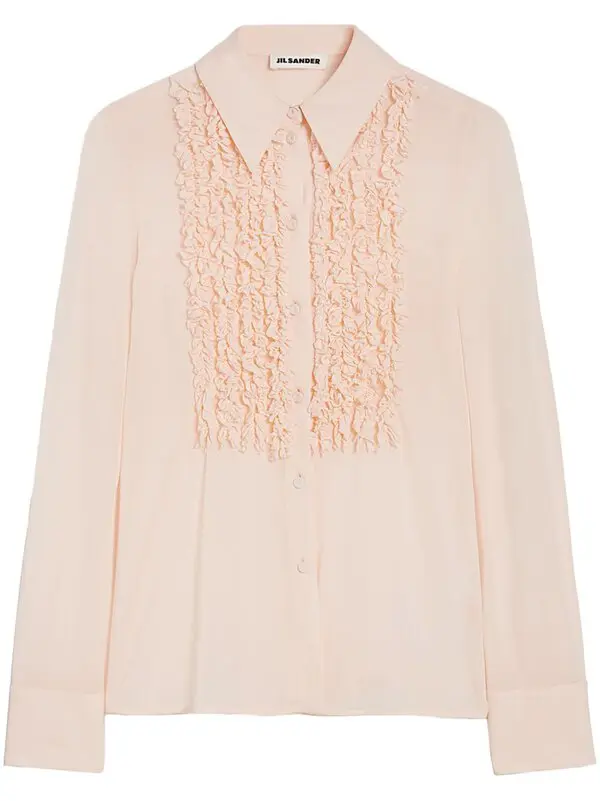 JIL SANDER Ruffle Shirt
