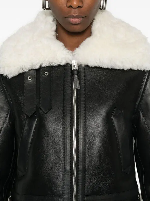 Kenzo Shearling-trim Jacket