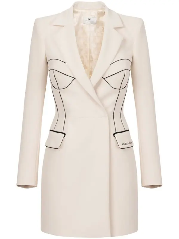 Elisabetta Franchi Blazer Dress