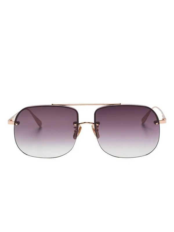 Linda Farrow Seren Sunglasses - Pink