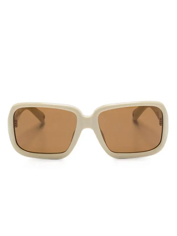 Jacquemus Cabana Sunglasses - Neutrals