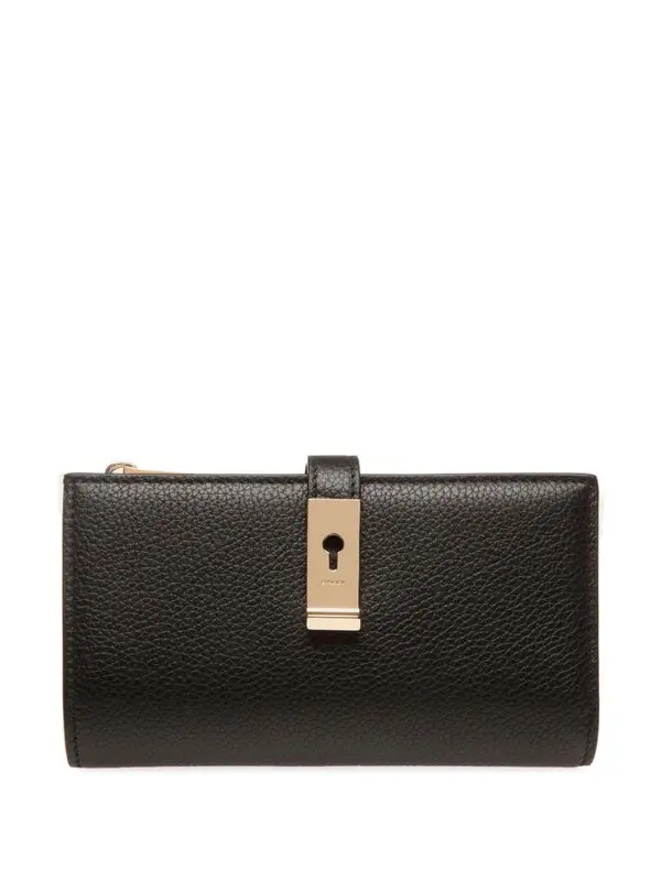 Bally Lock Me Wallet - Black+yelgold