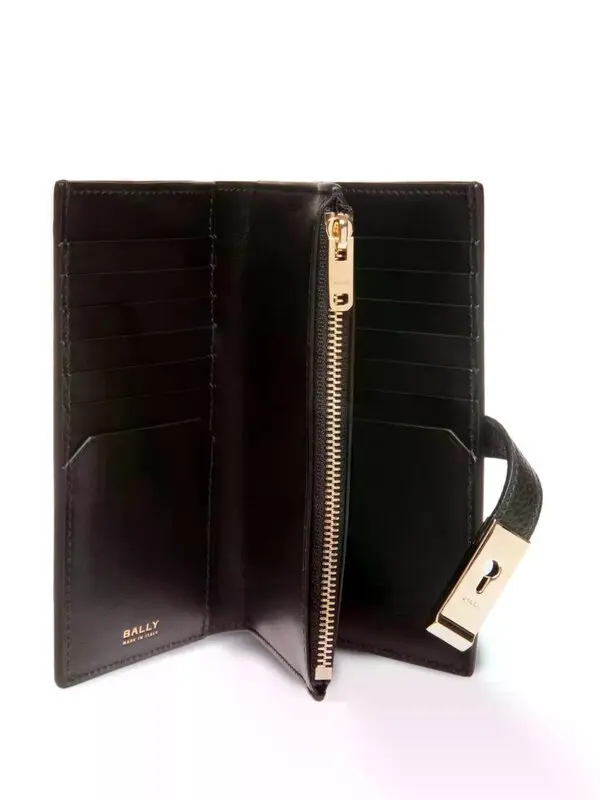 Bally Lock Me Wallet - Black