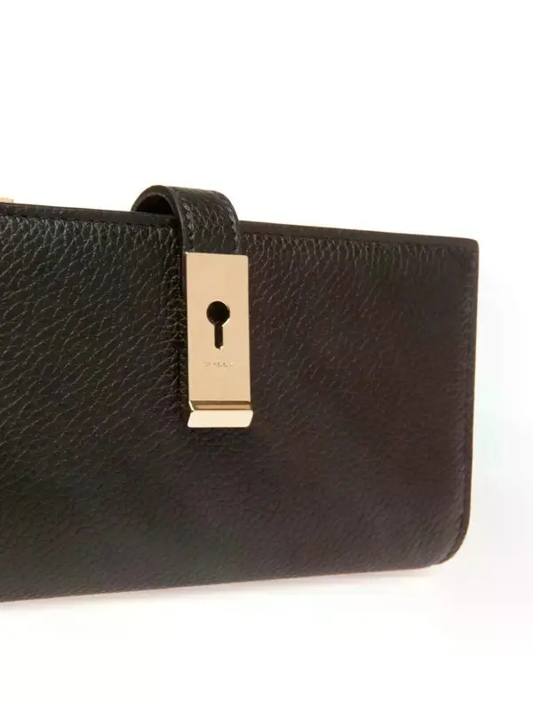 Bally Lock Me Wallet - Black