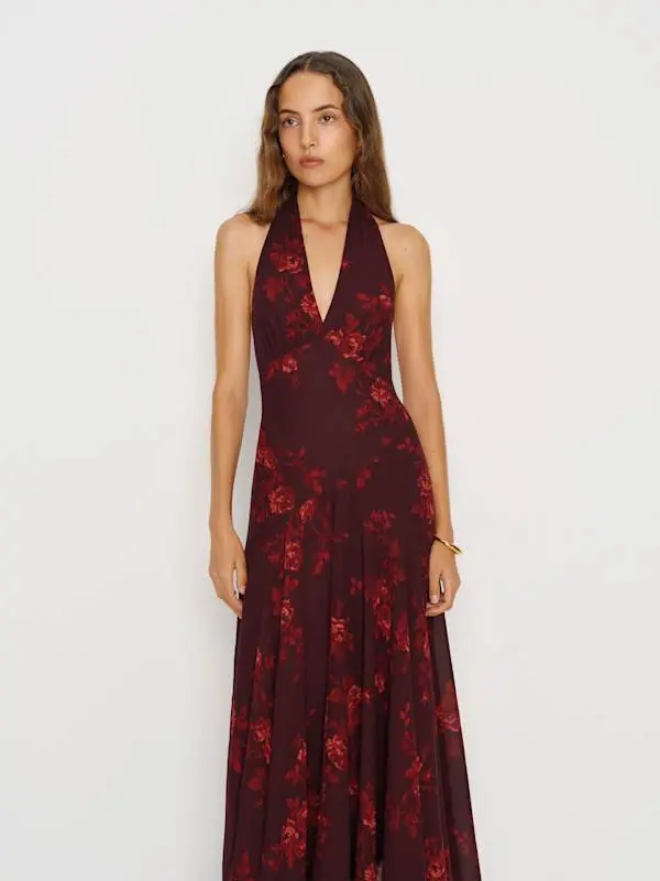 Reformation Briony Dress | Red | 12
