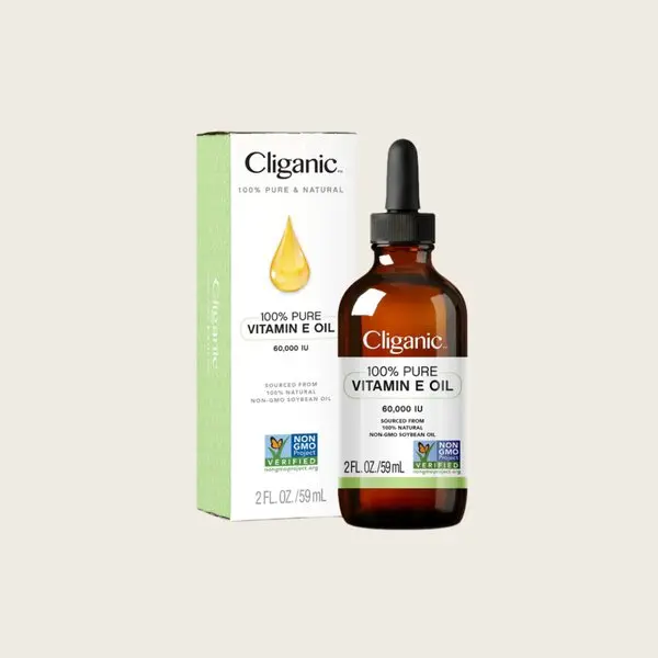 CLIGANIC 100% Pure Vitamin E Oil 8 Oz