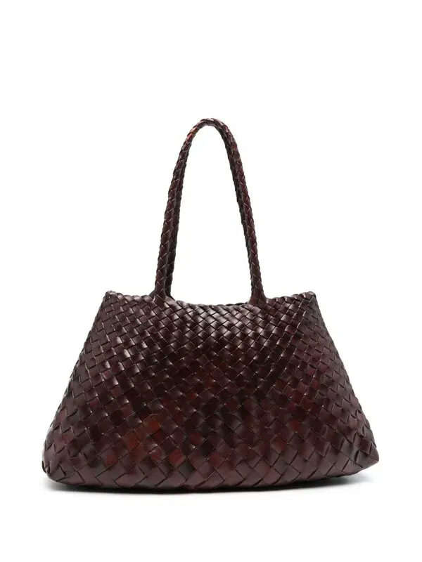 Dragon Diffusion Big Santa Croce Tote Bag - Brown