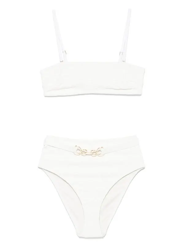 Zimmermann Maxine Bikini Set - White