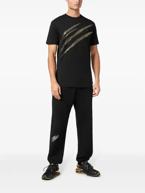 PLEIN SPORT Scratch-print T-shirt