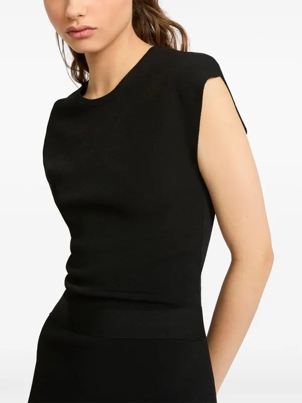 YVES SALOMON Knitted Wrap Dress