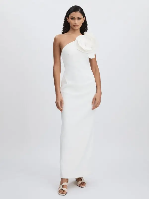 Acler Wynyard One-shoulder Maxi Dress