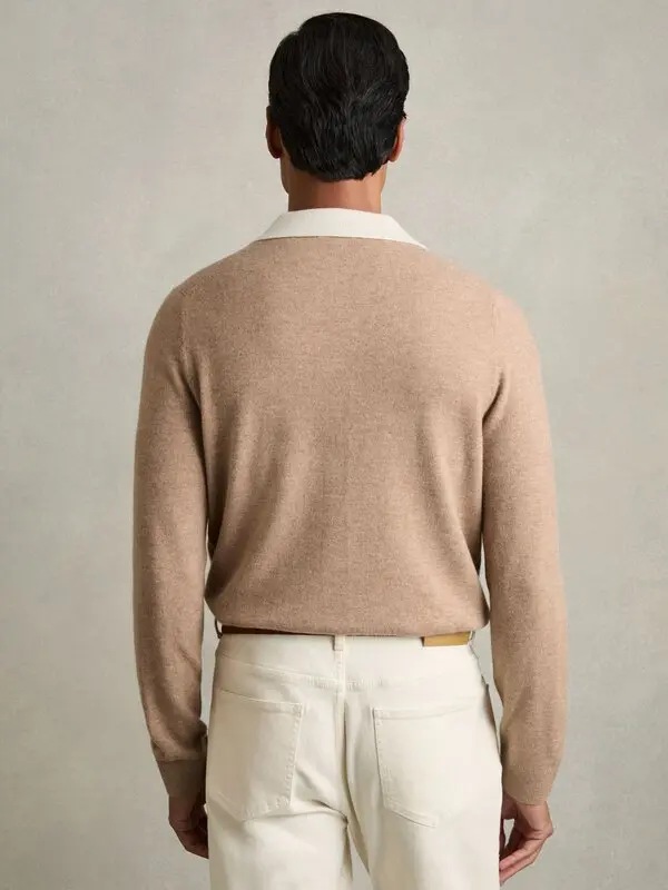 REISS Poland Wool Knitted Shirt