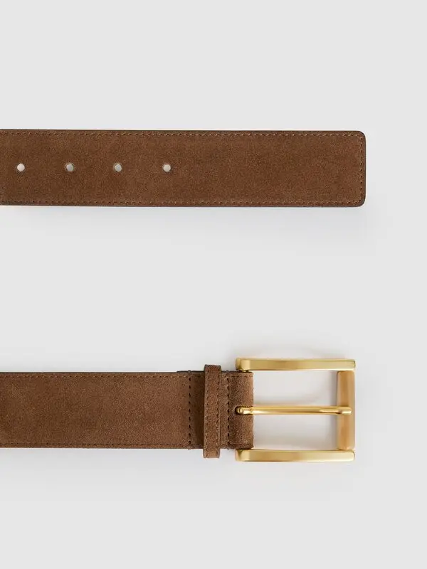 REISS Rosie Suede Belt