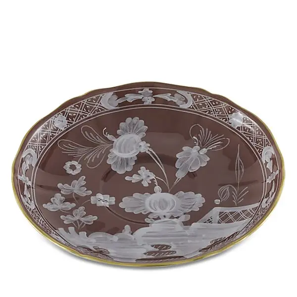 GINORI 1735 Oriente Italiano Tea Saucer - Brown