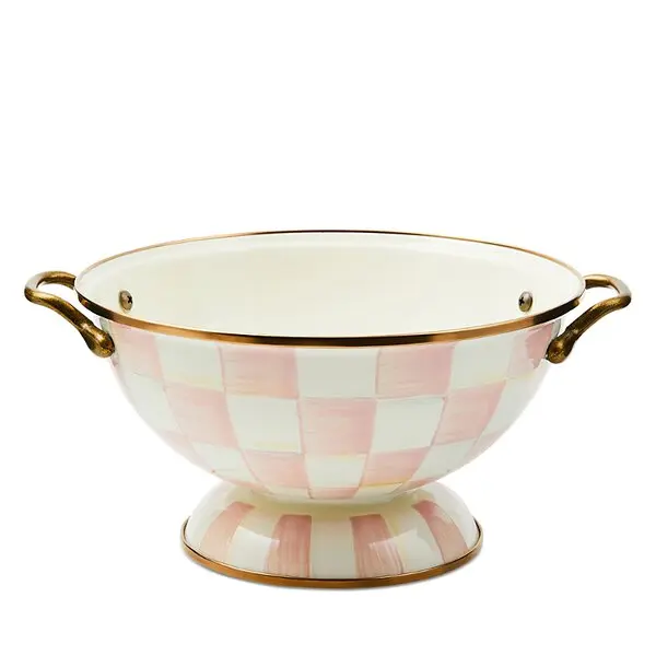 MACKENZIE-CHILDS Rosy Check Almost Everything Bowl - No Color
