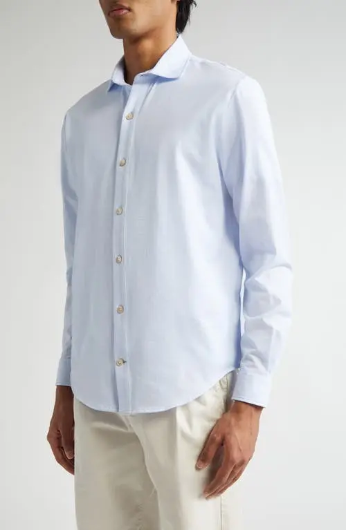 Eleventy Dandy Cotton Button-up Shirt