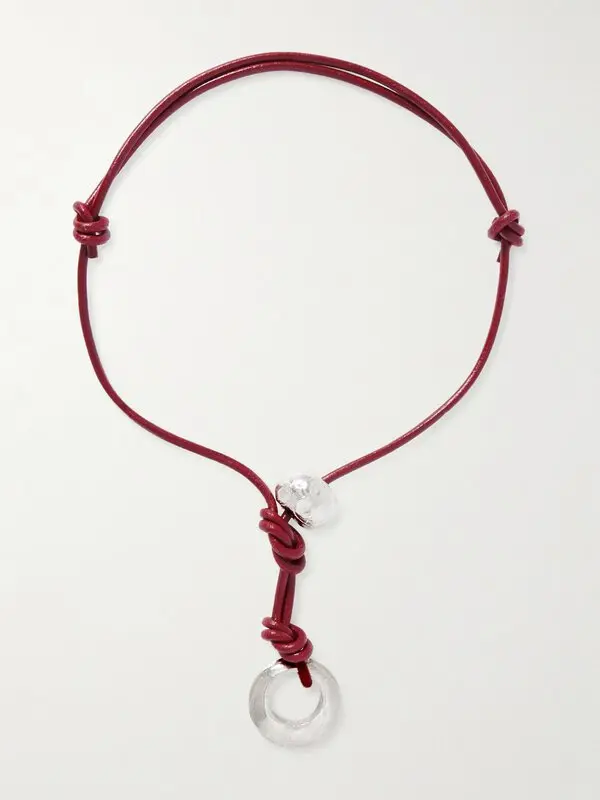 ALIGHIERI The Poet's Lens Necklace - Red