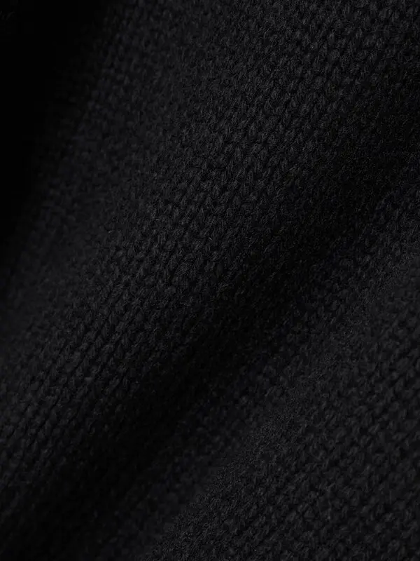 Another Tomorrow Oversized Ribbed Cashmere And Wool-blend Sweater